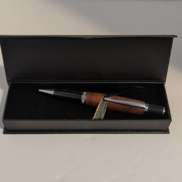 Other | Handturned Wooden Twist Open Pen In Gift Box | Poshmark